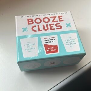 brass monkey goods | Games | Brass Monkey Booze Clues Drinking Game Set ...